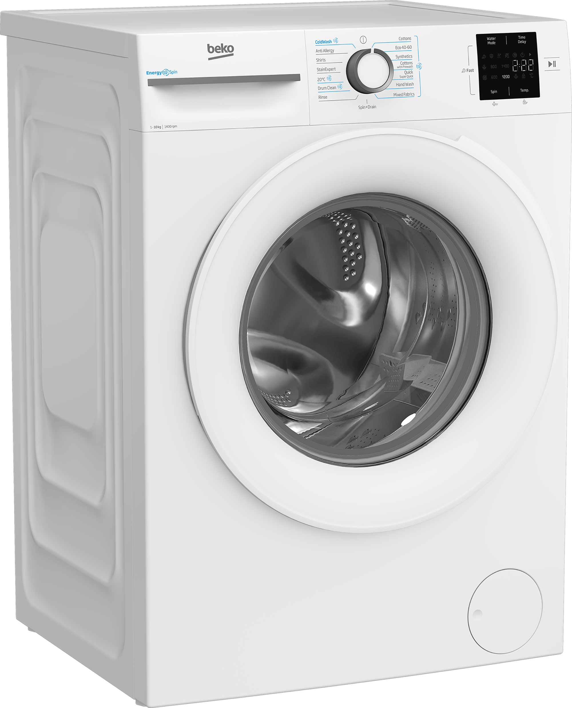 Freestanding 10kg 1400rpm Washing Machine with EnergySpin BM3WT31041 ...