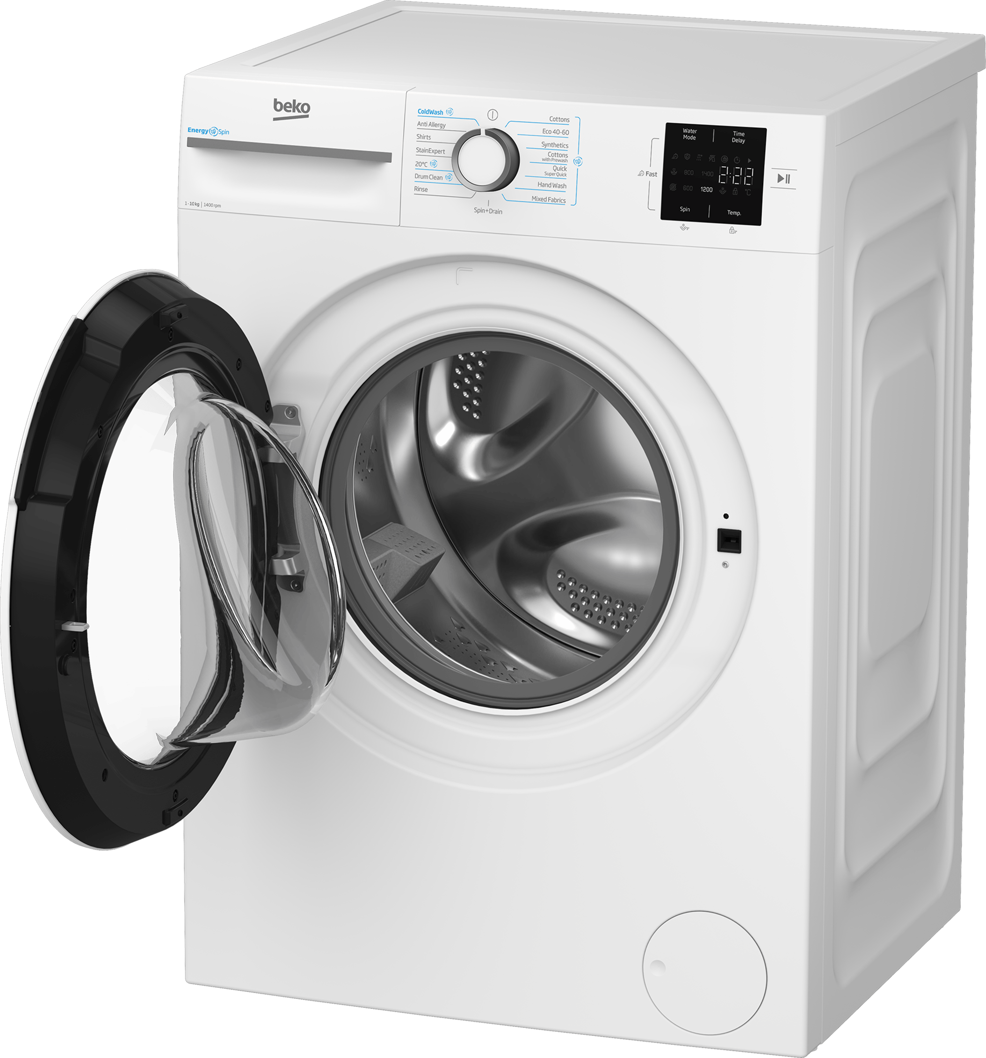 Freestanding 10kg 1400rpm Washing Machine with EnergySpin BM3WT31041 ...