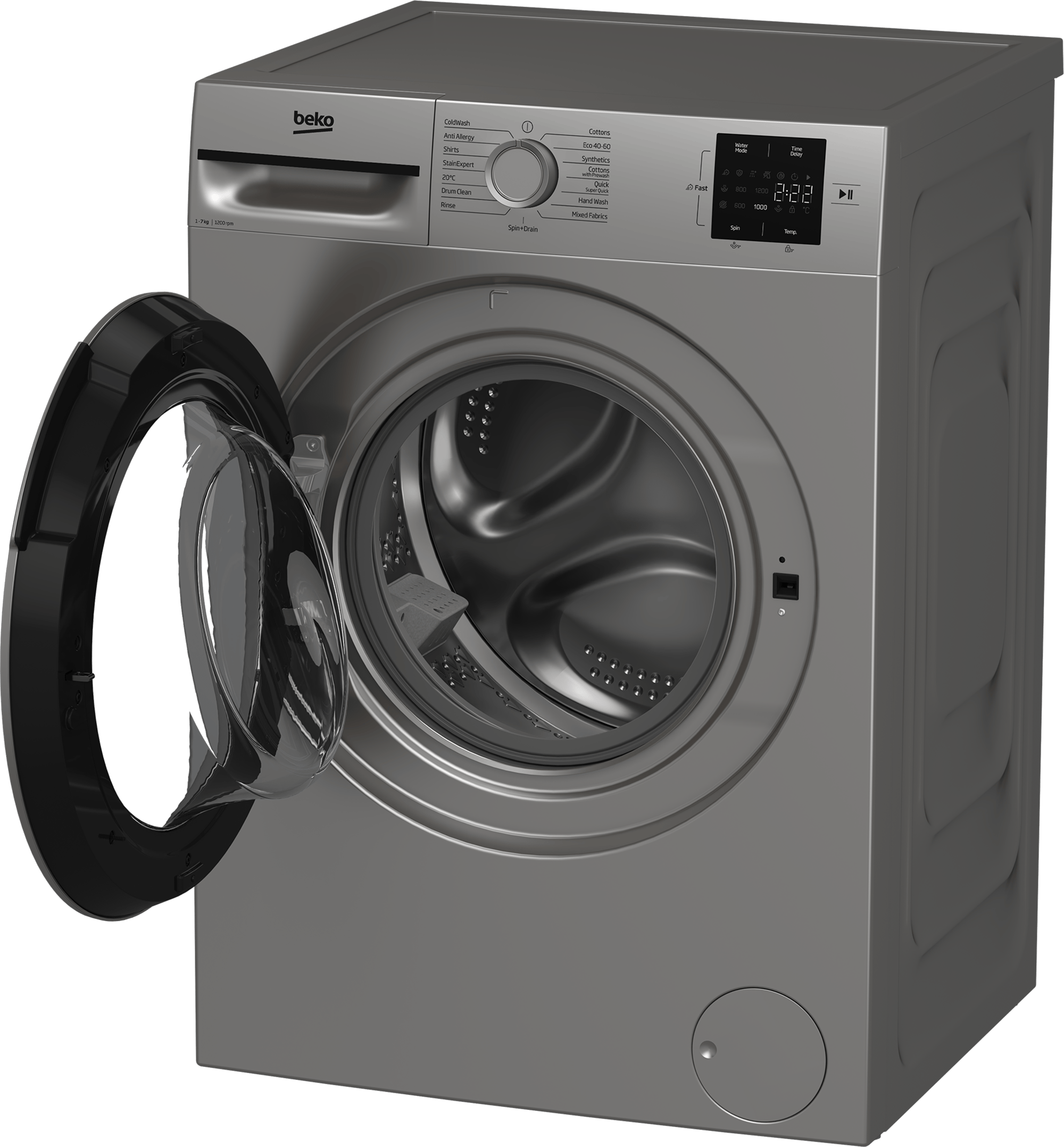 Freestanding 7kg 1200rpm Washing Machine with Quick Programme BM1WT3721 ...