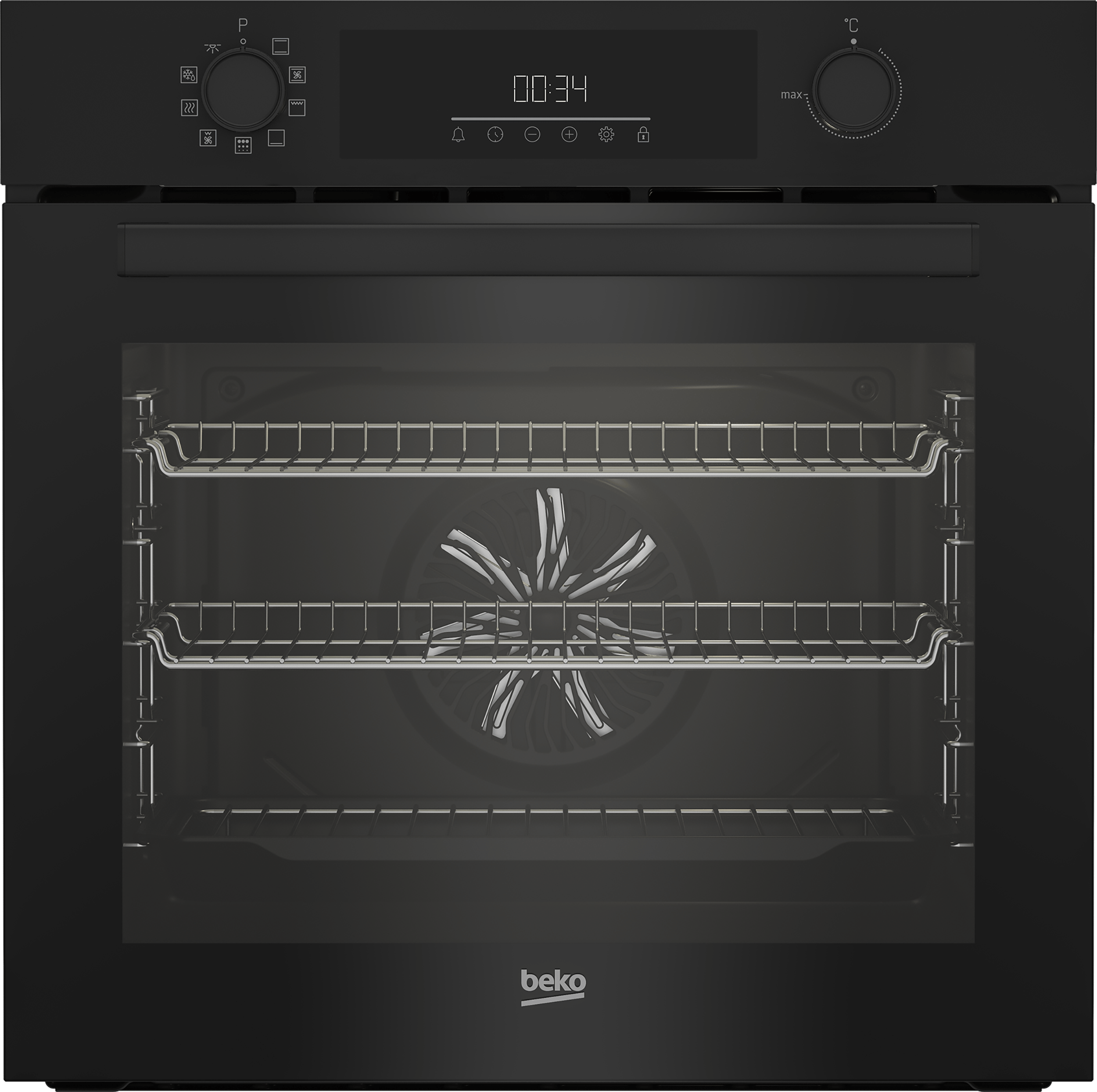 60cm Built-In Pyro Multi-Function Oven with AeroPerfect™ BBIE12301 ...