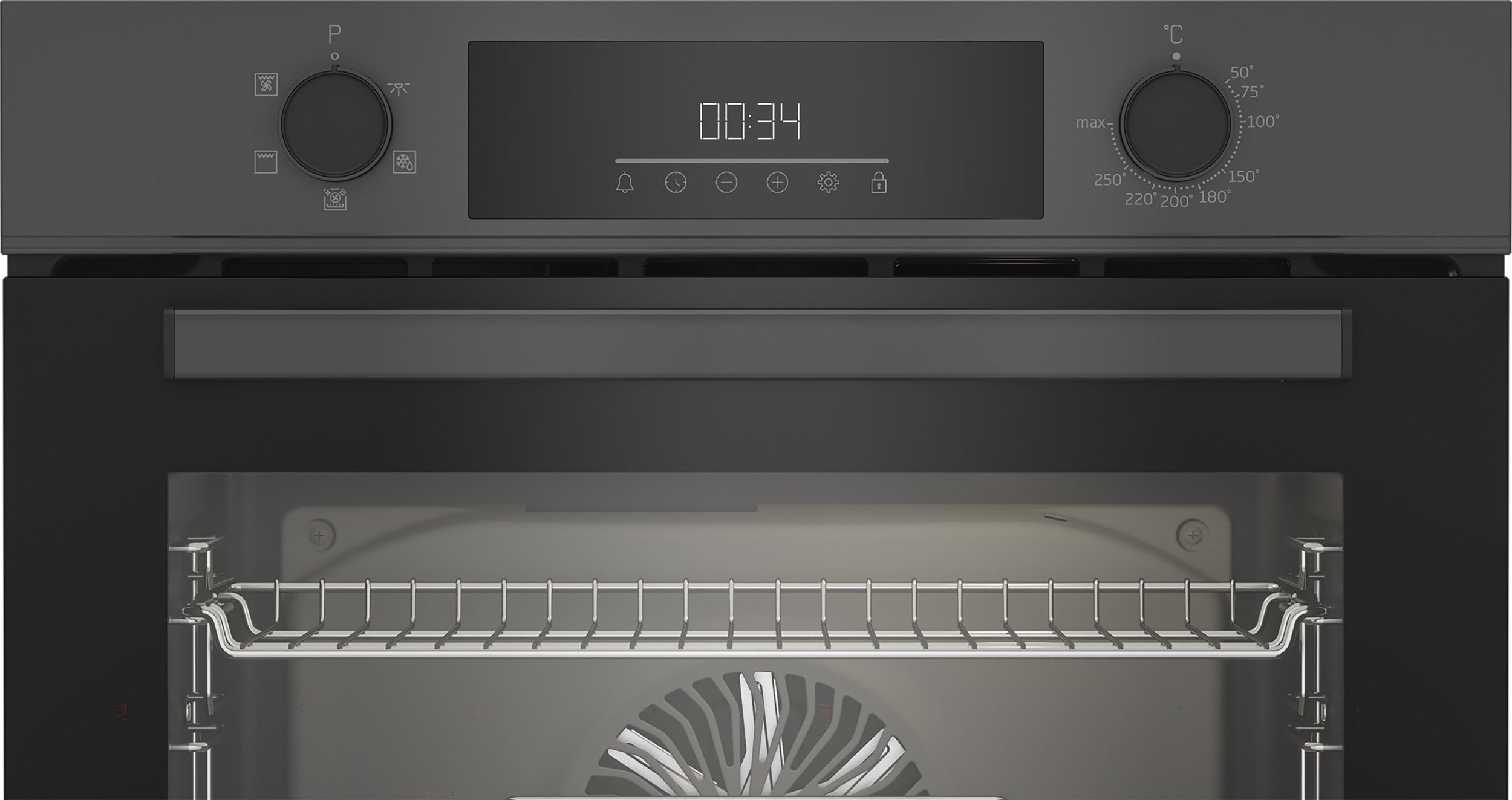 60cm Built-In Single Fan Oven with AeroPerfect™ AirFry Technology ...
