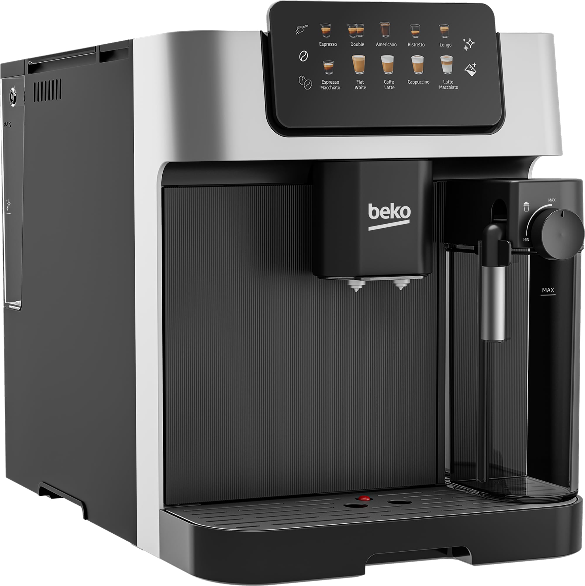 CaffeExperto Bean To Cup Coffee Machine with Integrated Milk Jug ...