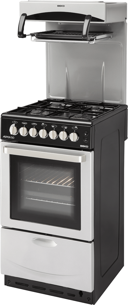 50cm High Level Gas Cooker BA51NE | Beko UK