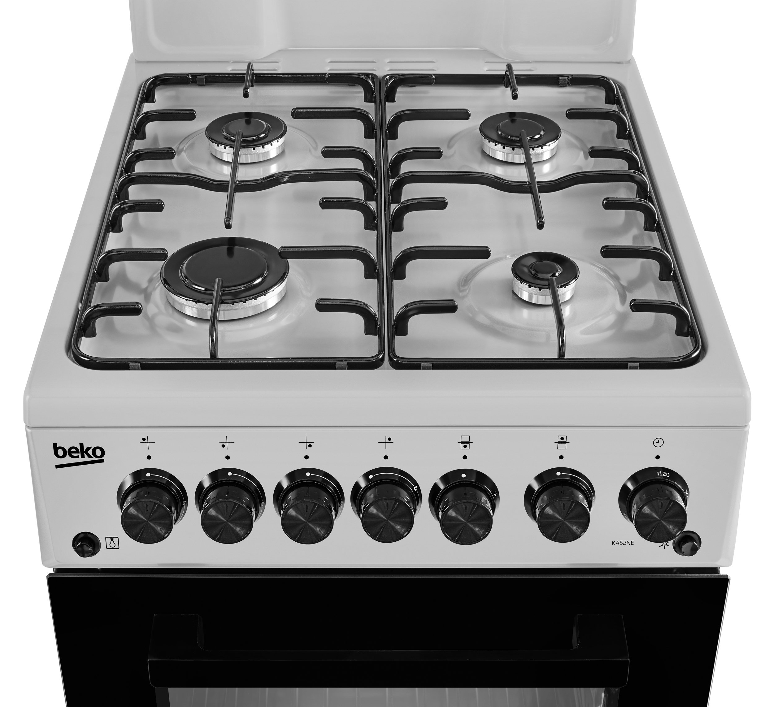 50cm Freestanding Gas Single Oven Eye Level Cooker KA52NE | Beko UK