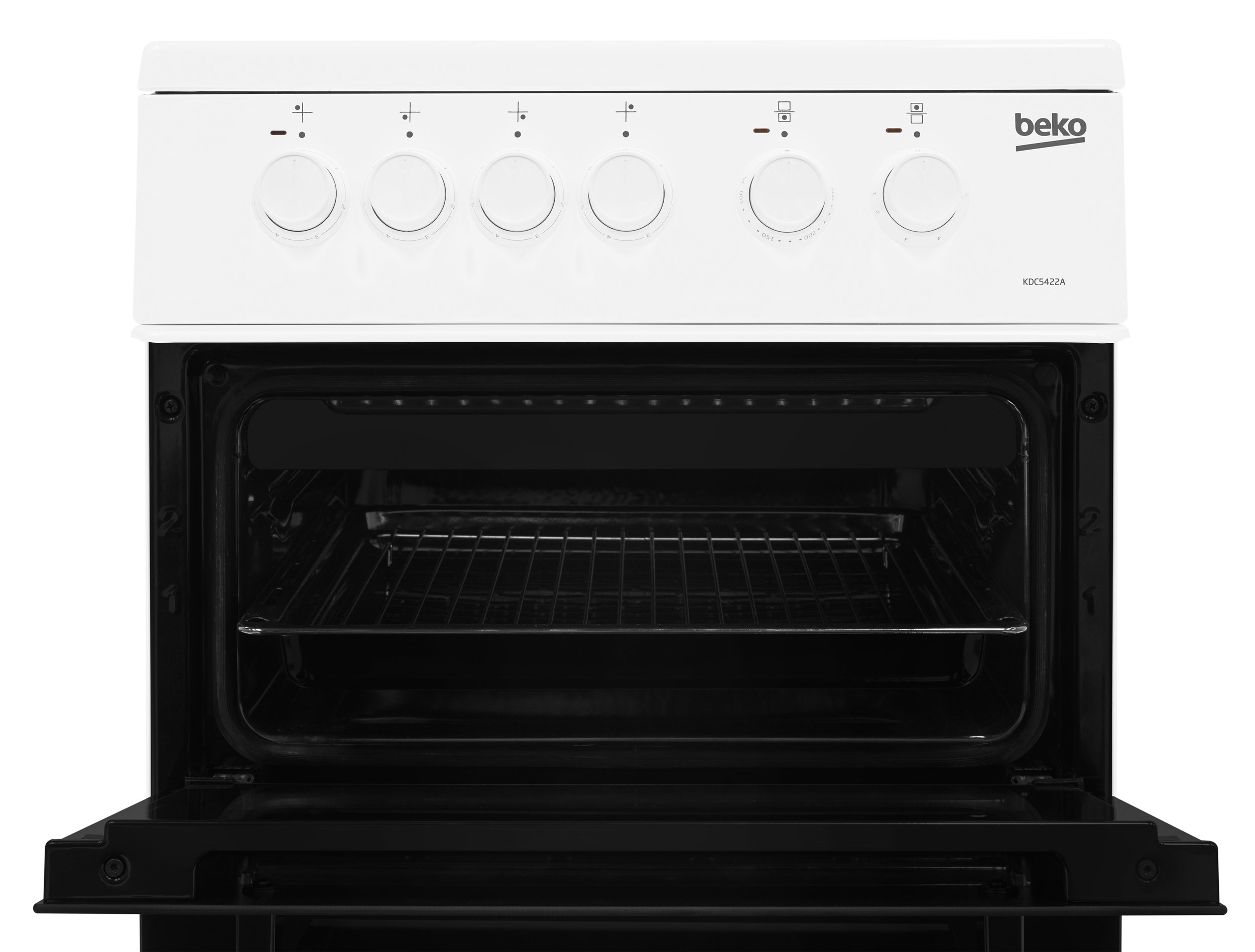 50cm Twin Cavity Electric Cooker KDC5422A | Beko UK