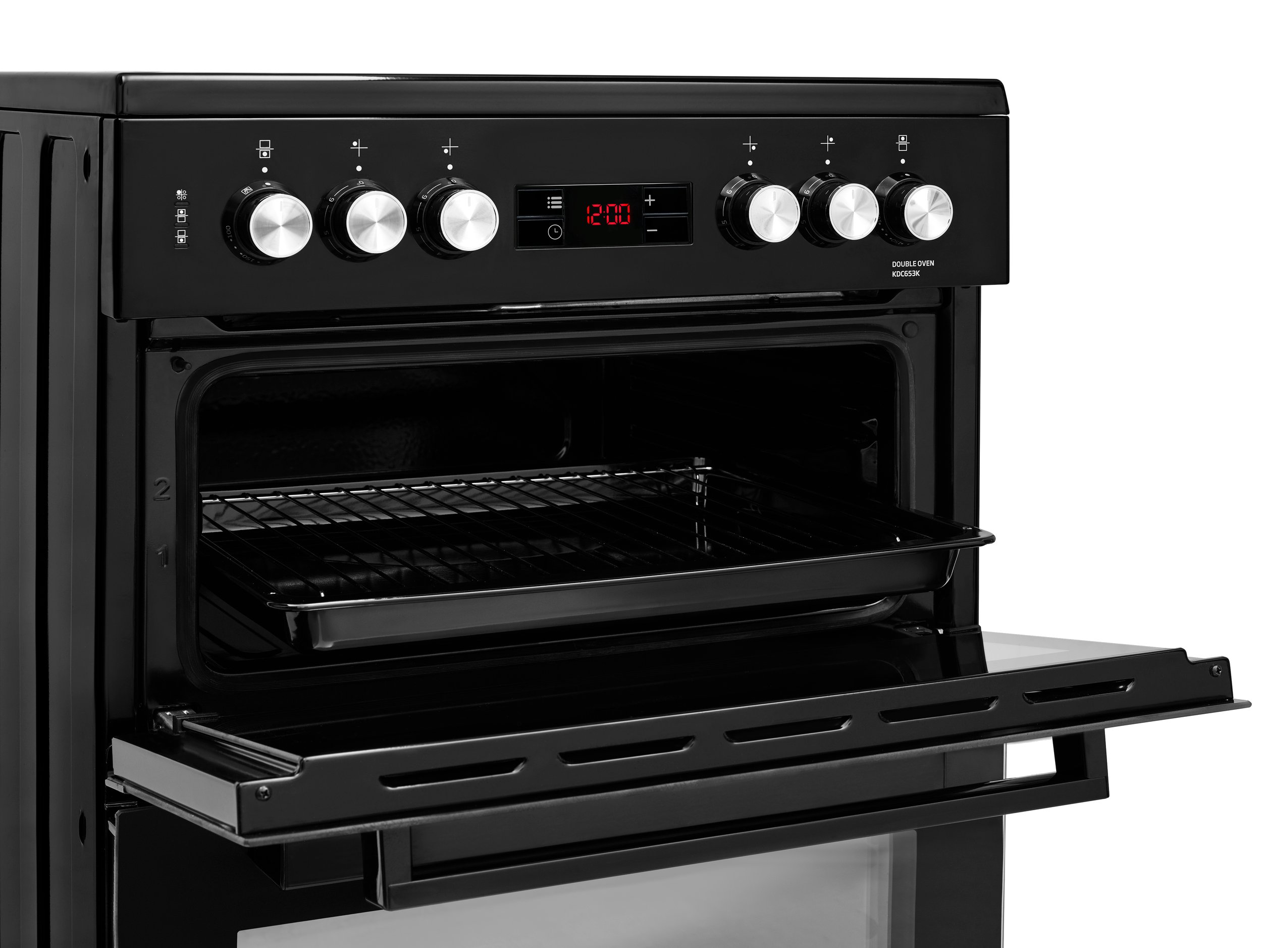 60cm Double Oven Electric Cooker KDC653 | Beko UK