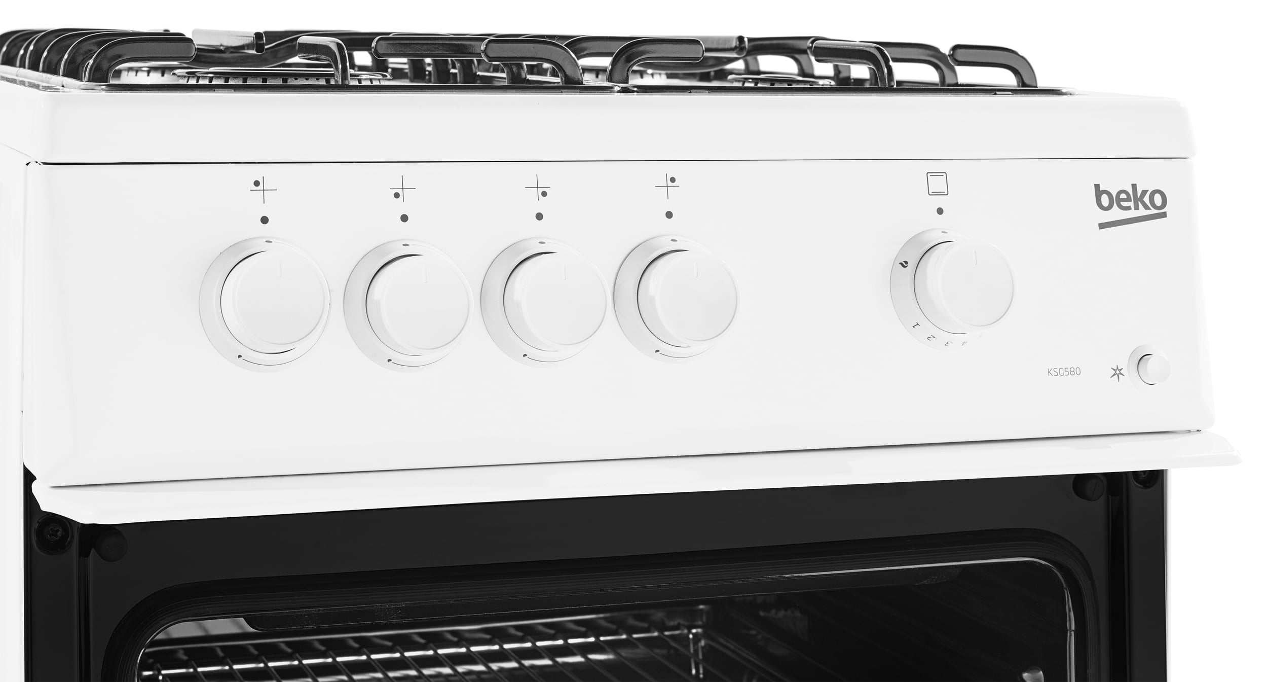50cm Freestanding Gas Single Cavity Cooker KSG580 | Beko UK