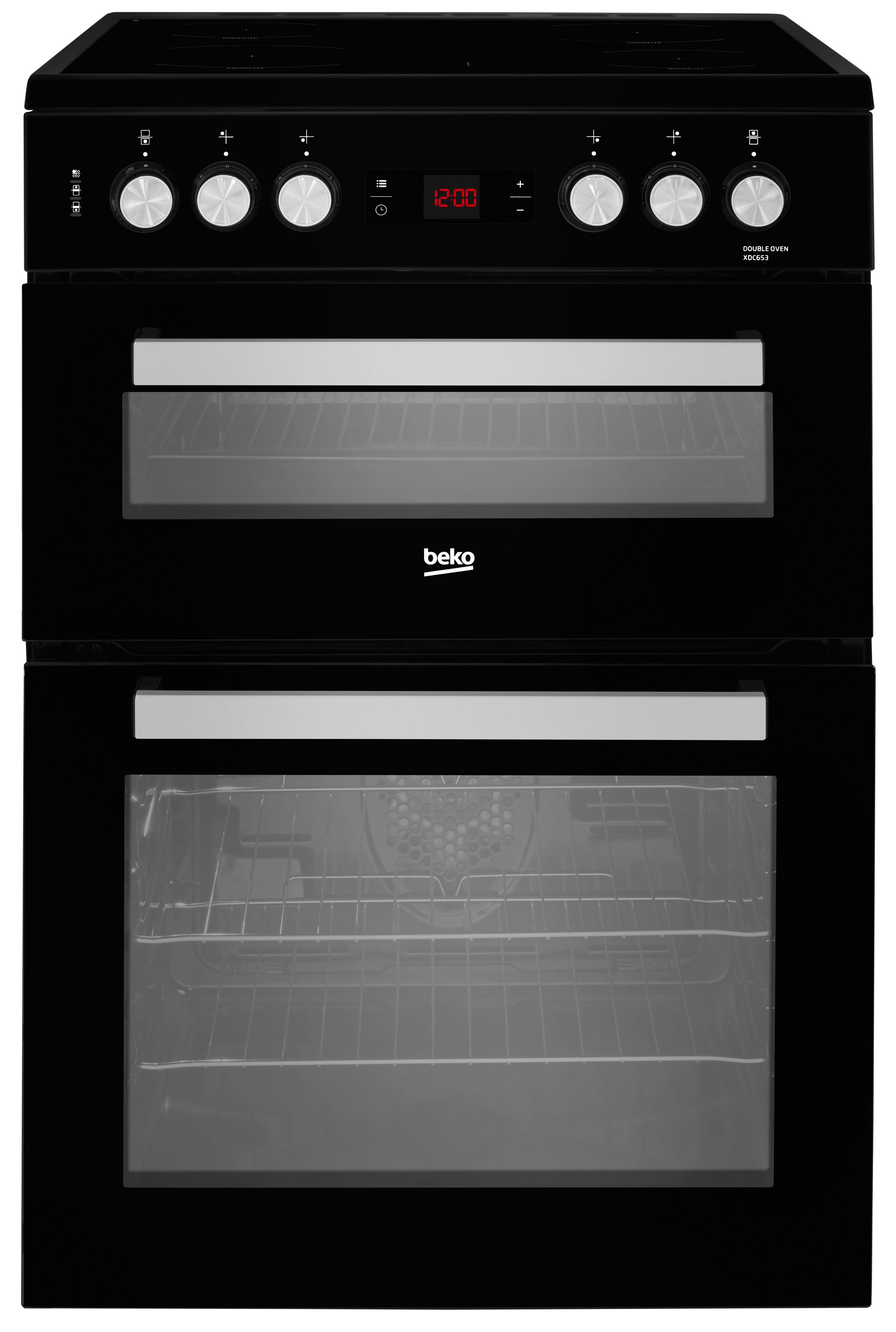 60cm Double Oven Electric Cooker XDC653 | Beko UK