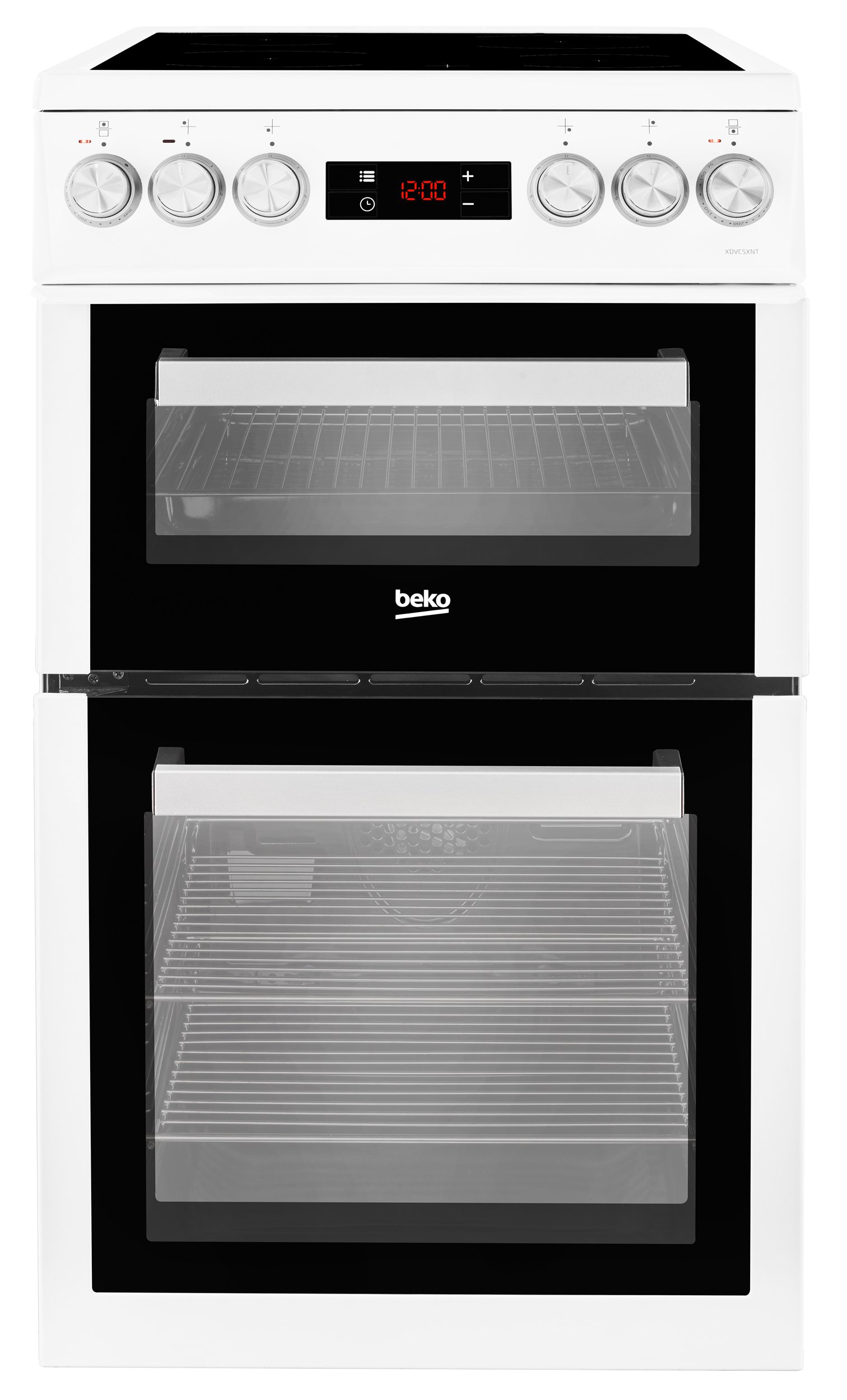 50cm Double Oven Electric Cooker XDVC5XNT | Beko UK