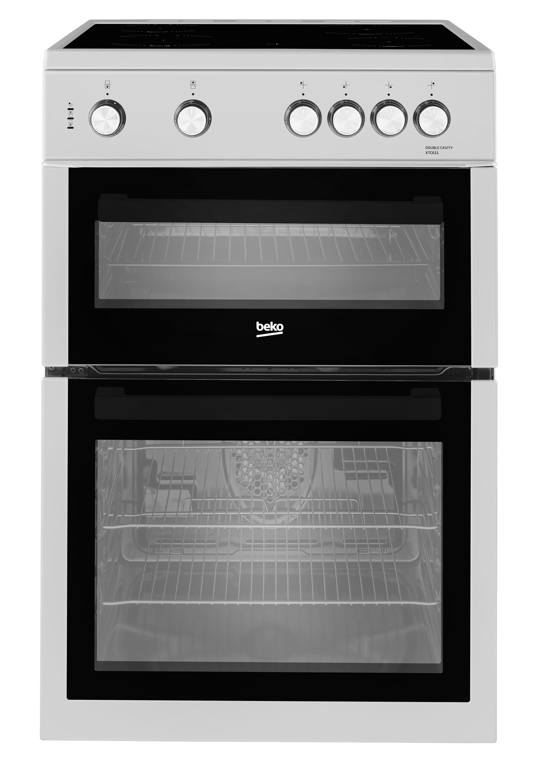 60cm Twin Cavity Electric Cooker XTC611 | Beko UK