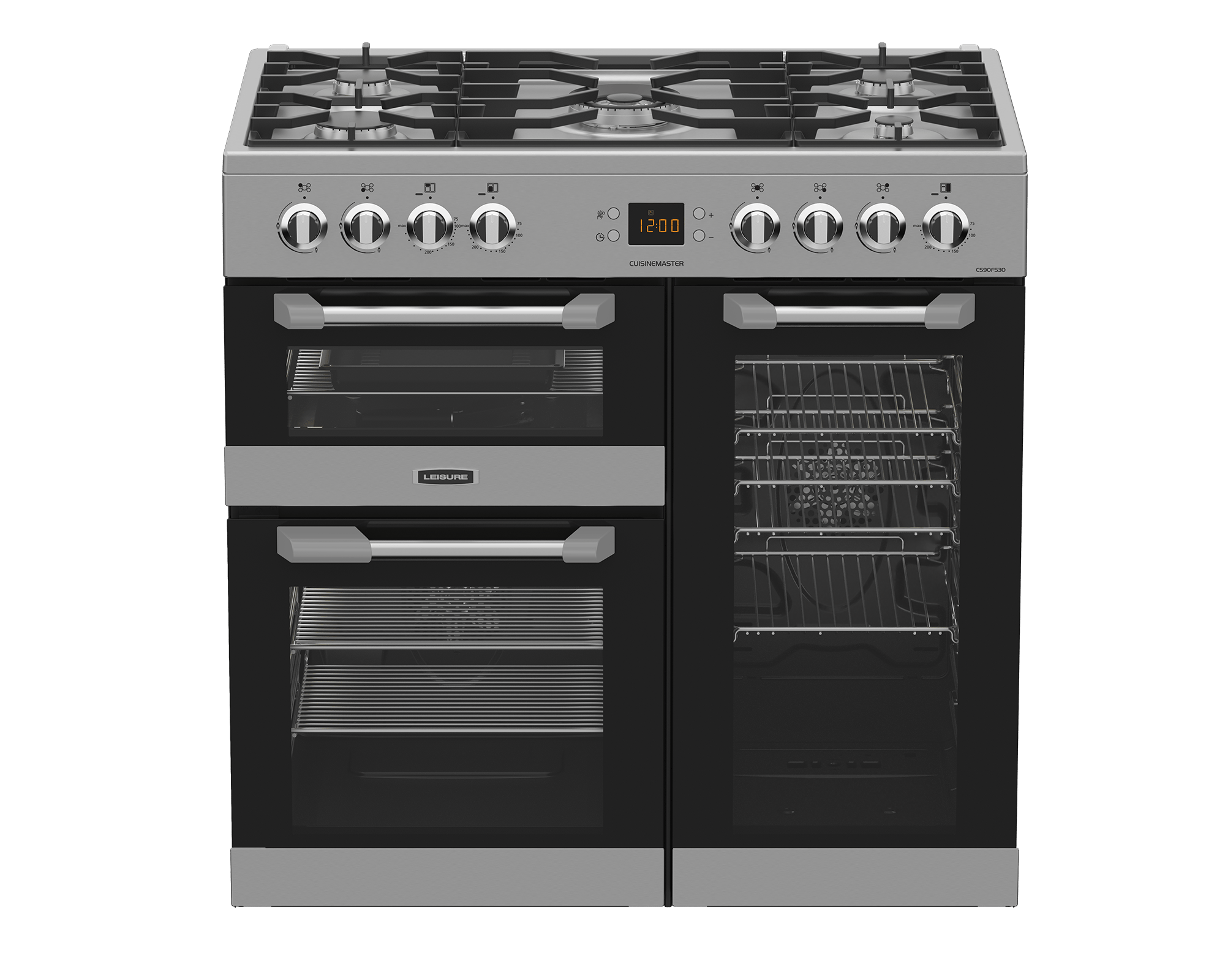 90cm Dual Fuel Range Cooker | Cuisinemaster CS90F530 | Leisure