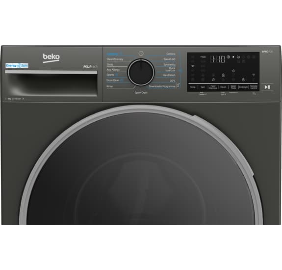 Freestanding 9kg 1400rpm Washing Machine with EnergySpin and AquaTech B5W59411A | Beko UK