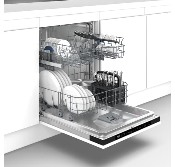 Integrated Full Size Dishwasher with Quick&Shine DIN15330 | Beko UK