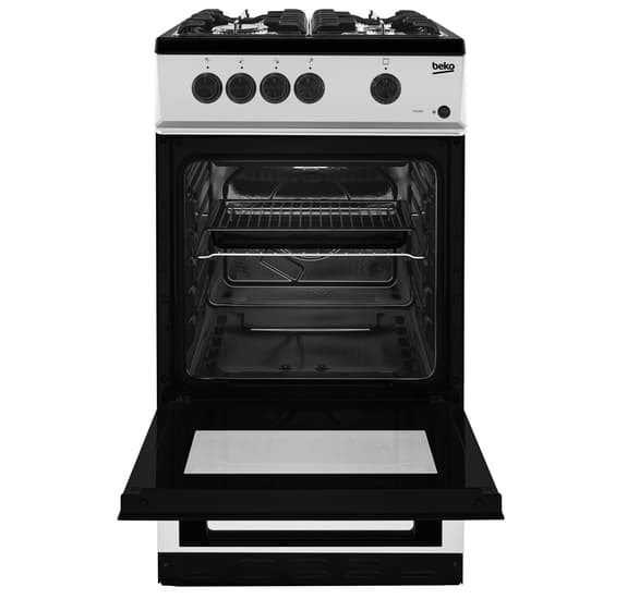 50cm Freestanding Gas Single Cavity Cooker KSG580 | Beko UK