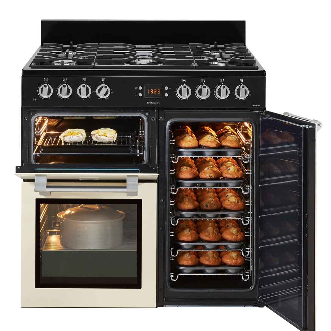 90cm Dual Fuel Range Cooker | Cookmaster CK90F232 | | Leisure