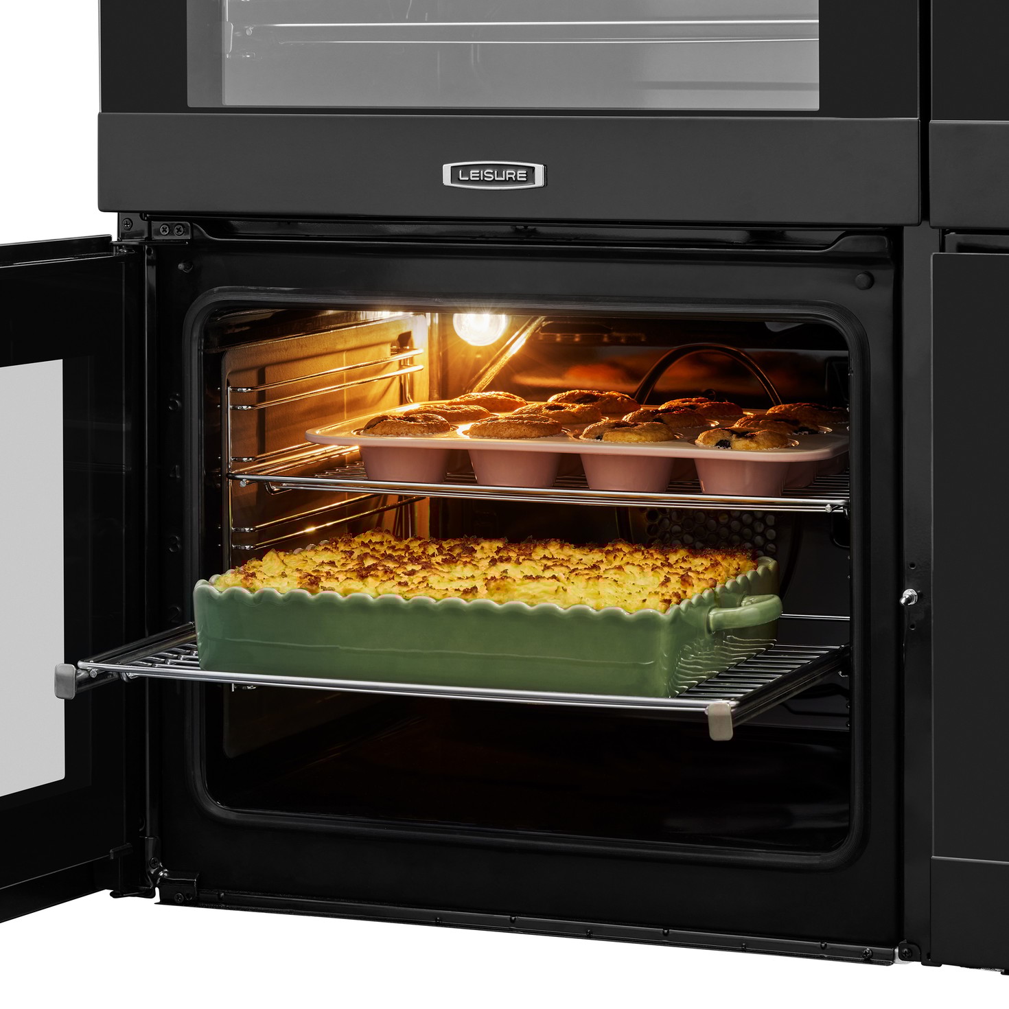 110cm Dual Fuel Range Cooker | Cuisinemaster CS110F722 | Leisure
