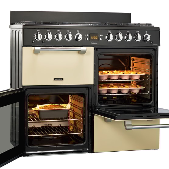 100cm Dual Fuel Range Cooker | Cookmaster CK100F232 | Leisure
