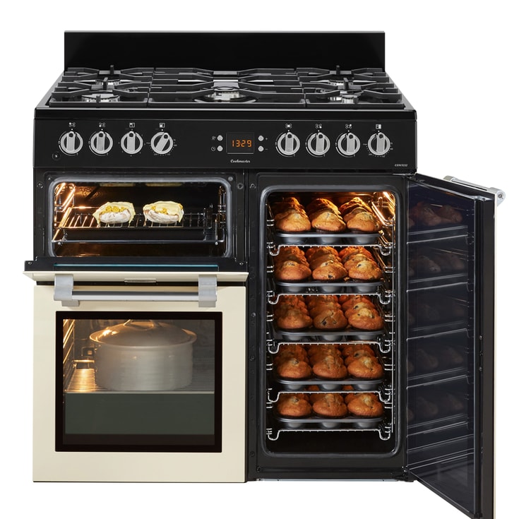 90cm Dual Fuel Range Cooker | Cookmaster CK90F232 | | Leisure