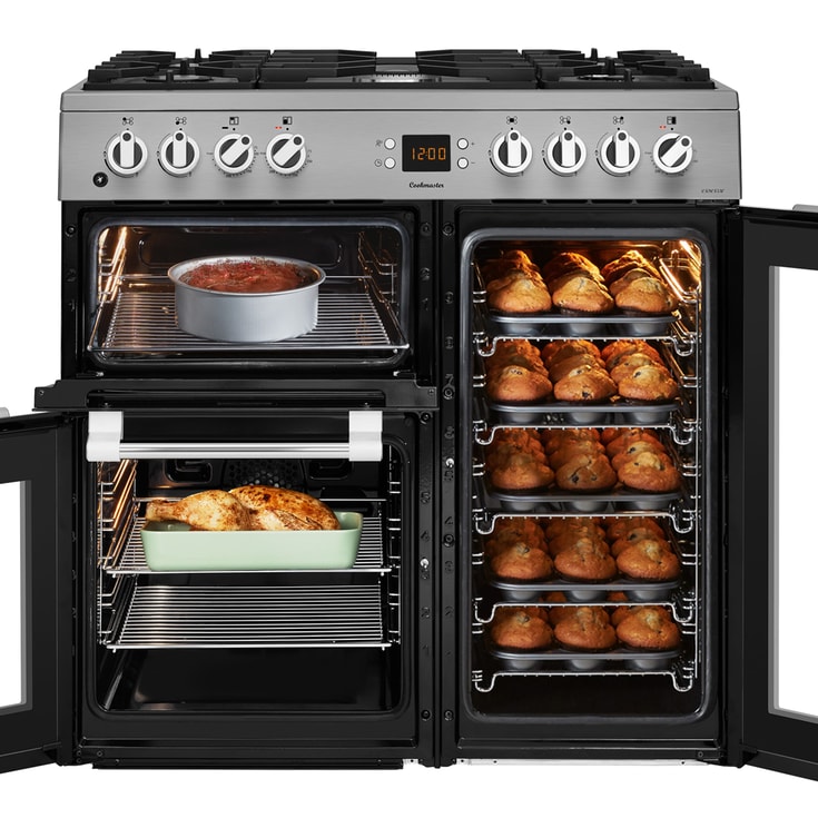 90cm Dual Fuel Range Cooker | Cuisinemaster CS90F530 | Leisure